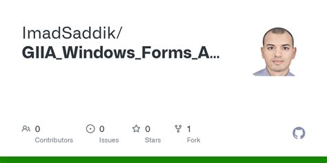 github imadsaddik giia windows forms applications