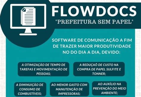 Notícia Flowdocs Prefeitura Sem Papel Prefeitura Municipal De