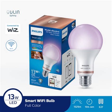 Jual Lampu Philips Smart Wi Fi Led W W W Bluetooth Tunable White Full Color Bohlam