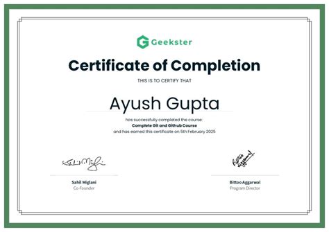 Ive Just Completed A Comprehensive Certification Course On Git And