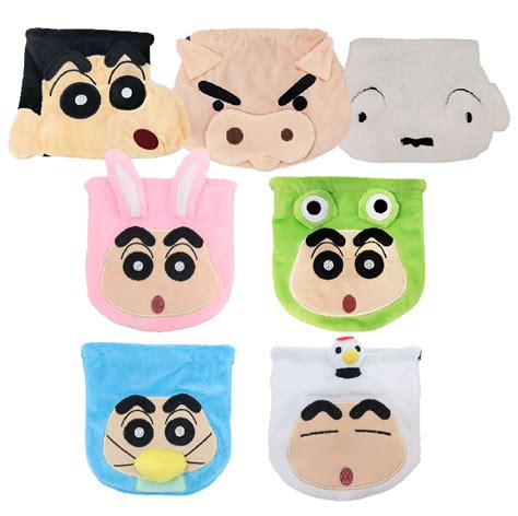 [정품] 짱구는 못말려 신짱구 흰둥이 부리부리 멀티 소품 파우치 에이블리