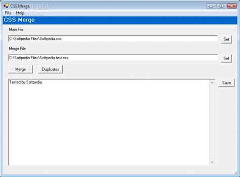Css Merge Download Free Windows 013 Softpedia