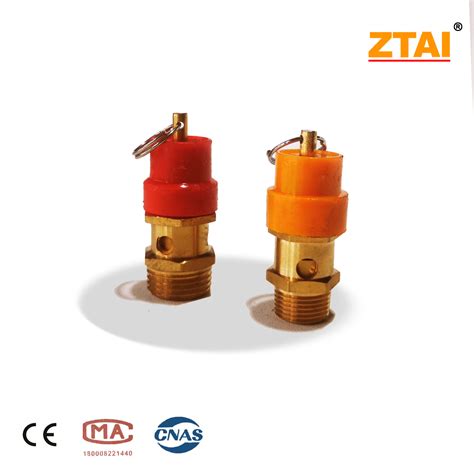 Hot Sales Air Compressor Safety Small Valve Pull Ring Exhaust Relief Valve Compresso Part And