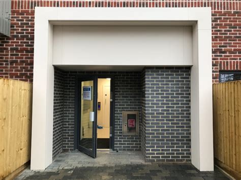 Stone Effect Canopy Cladding Springfield Place Dales Fabrications