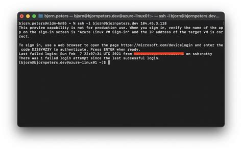 Azure AD Authentication On Linux VMs In Azure Bjorn Peters