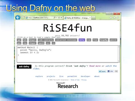 Ppt Using And Building An Automatic Program Verifier Powerpoint Presentation Id2255590