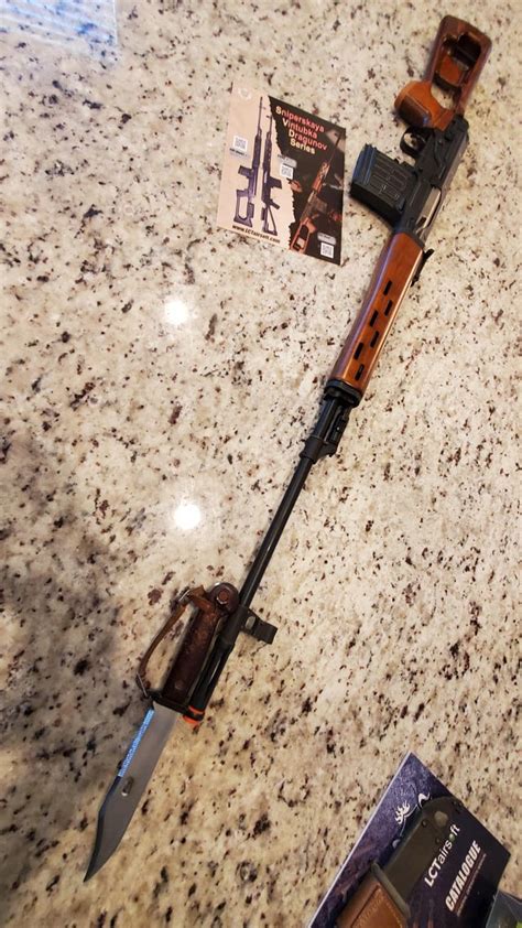 My LCT SVD arrived today : r/airsoft