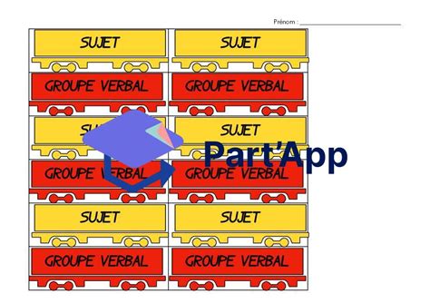 Partapp Grammaire Sujet Et Groupe Verbal