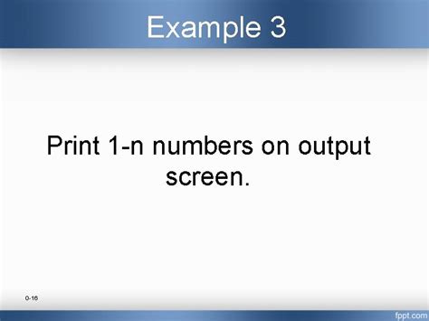 Automatic Counter Loop Structure Overview Learning Objectives Learning