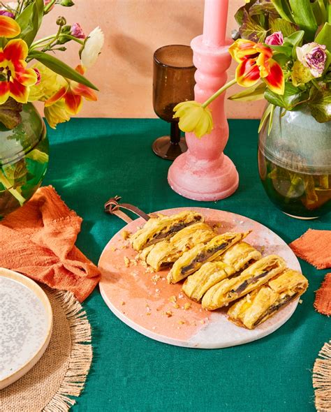 Cheesy Mushroom Braid