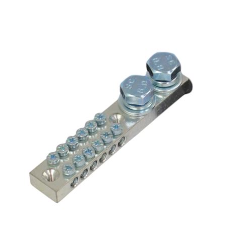 Barra Terminal Estañada Doble 6x2 Ferrelectrica Materiales Electricos