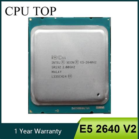 Intel Xeon E5 2640 V2 Processor 2.0ghz 20m Lga 2011 Sr19z Cpu - Cpus ...