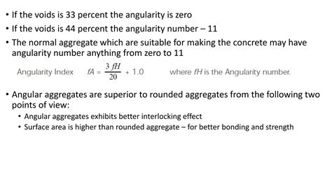 Aggregates Types And Test As Per Indian Standard Pptx