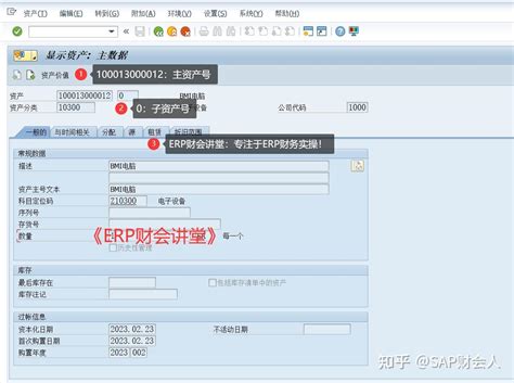 sap软件 一文掌握“子资产” 知乎
