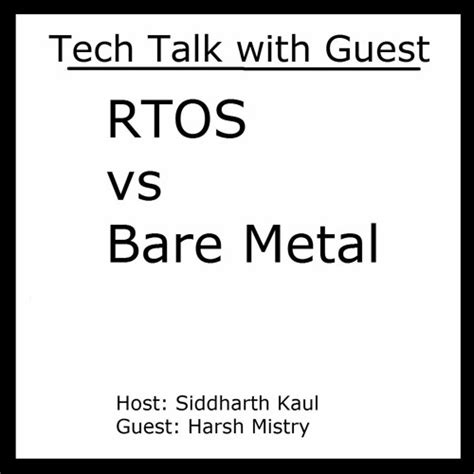Stream Episode Episode 9 Rtos Vs Bare Metal By Embedded System And Design Podcast Listen
