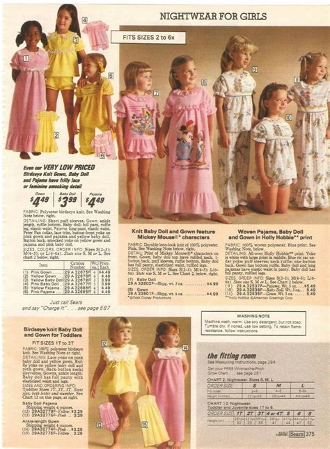 70s Vintage Catalog Girls Panties Bras Tights Pjs Photo Pages Ads