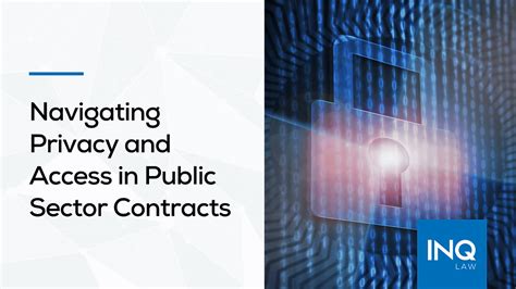 Navigating Privacy And Access In Public Sector Contracts