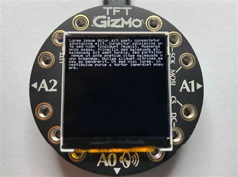 Arduino Libraries And Test Adafruit Circuit Playground Tft Gizmo
