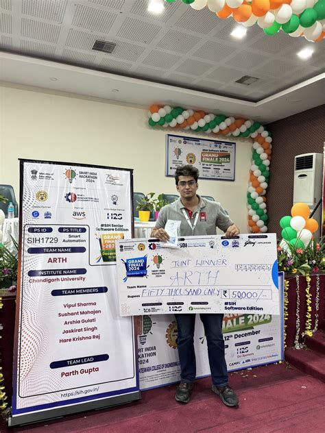Parth Gupta On Linkedin Smartindiahackathon2024 Sih24 Innovation