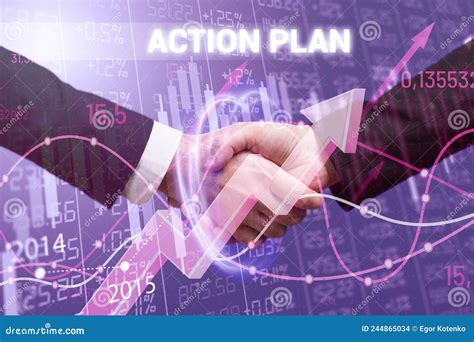 Business Technology Internet And Network Concept Financial Graph Stock Market Chart Stock