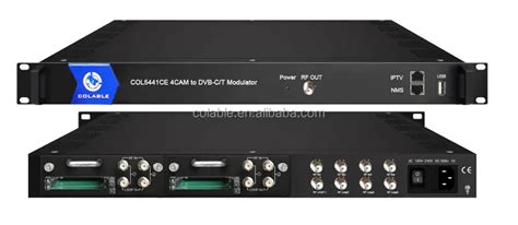 8 Dvb S2 Ip To Dvb C Dvb T Transmodulator With Cam Module For Encrypted Channels Col5441ce Buy