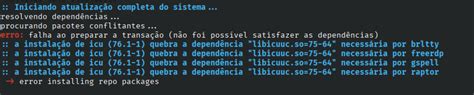 Icu 761 1 Package Error In Pacman General Cachyos Forum
