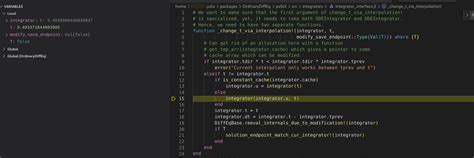 failing to solve ode with discrete events · issue 849 · sciml