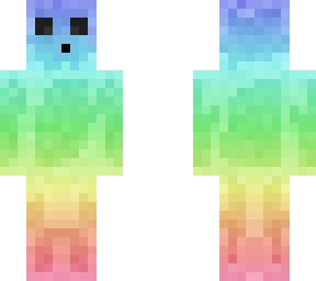 Rainbow Slime Minecraft Skin