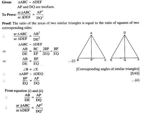 Ncert Solutions For Class 10 Maths Chapter 6 Triangles Ex 6 4 Ncert Solutions