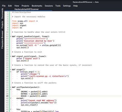 Wi Fi Hacking Creating A Wi Fi Scanner With Python And Scapy Hackers
