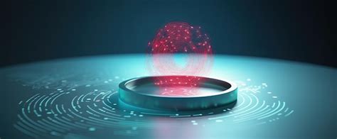 Premium Ai Image Tech Background