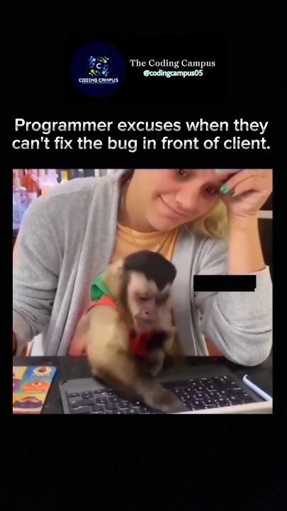 Programmers Excuses 😂shorts Coding Funny Memes Programming