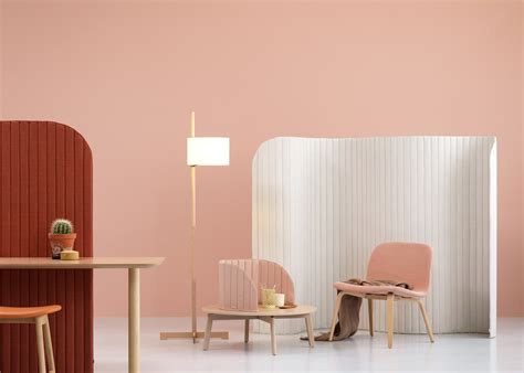 Note Design Creates Office Divider For People Working On The Go