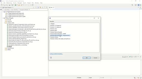 python4capella add on going deeper into the tool 3 create scripts