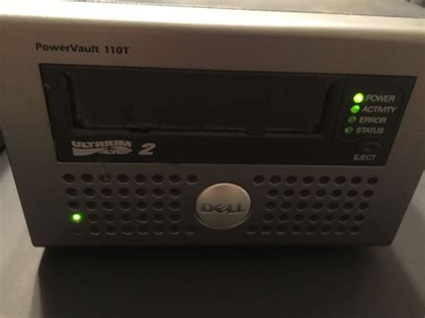 Dell Ultrium Power Vault Lto External Tape Drive