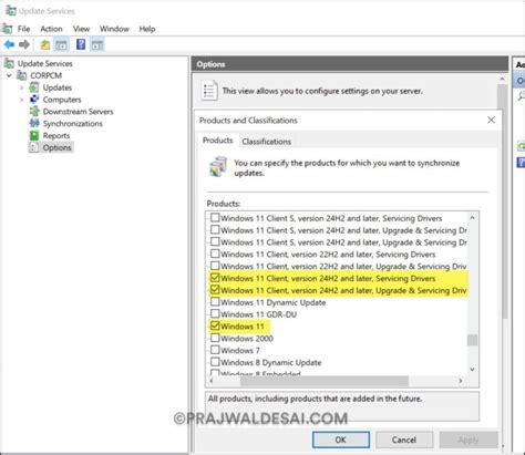 Enable Windows H Updates In WSUS And SCCM