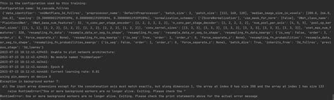 Error With Train 3dcascadefullres · Issue 1574 · Mic Dkfznnunet