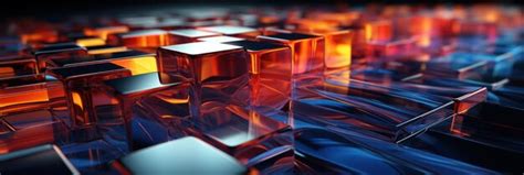 premium ai image 3d abstract array of floating balls forming a