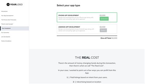 This Free App Proposal Template Won M Of Business