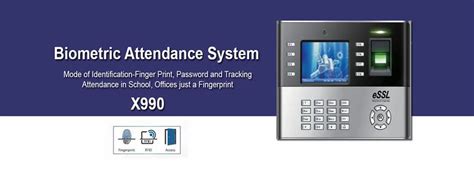 Face Recognition Essl Eface 990 Multi Biometric Time Attendance Access Control System At ₹ 29500