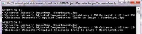Structural Pattern Decorator Pattern Demo CodeProject