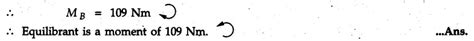 solved example and practice problems resultant of non concurrent force