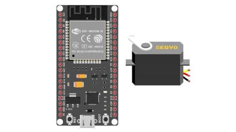 how to drive servo motors using esp32