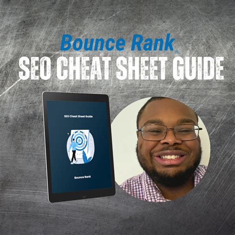 Seo Cheat Sheet Seo Beginner Guide Seo Checklist Bounce Rank Etsy