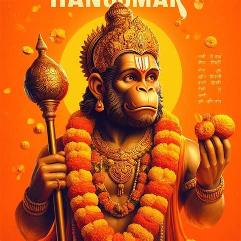 Premium Photo Photo Statue Of Lord Hanuman Ji Face Generative Ai