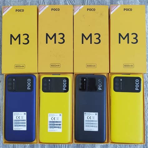 Jual Xiaomi Poco M Second Fullset Resmi Shopee Indonesia