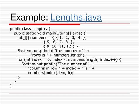 Ppt Introduction To Arrays Powerpoint Presentation Free Download Id1307741