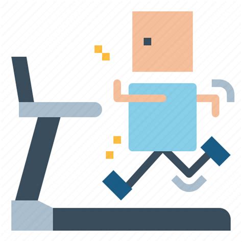 Exercise Running Treadmill Icon