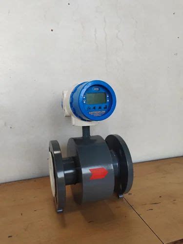 Flanged Type Plastic Body Electromagnetic Flow Meter For Water Model Name Number Sfic Emf Ft