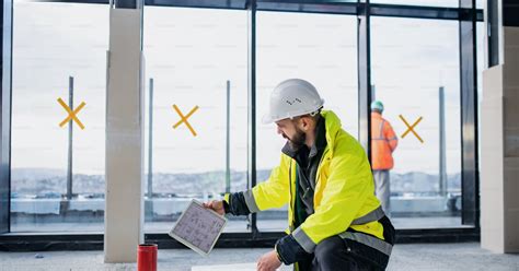 건설 현장에서 태블릿을 들고 청사진을 보고 있는 성숙한 남자 엔지니어 사진 Unsplash의 아키텍처 계획 이미지